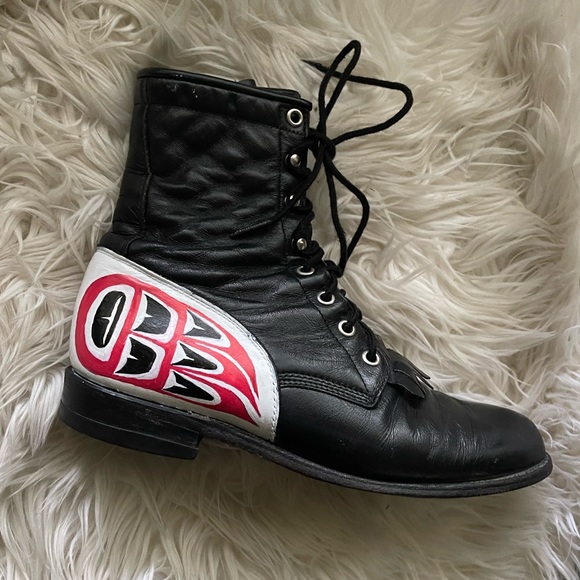 Justin Boots | Shoes | Coming Soon Custom Leather Packer Boots Native ...